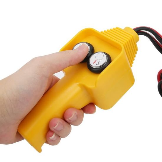 Winch Wired Controller Hand Control Assembly Push Button Style 12V for ...