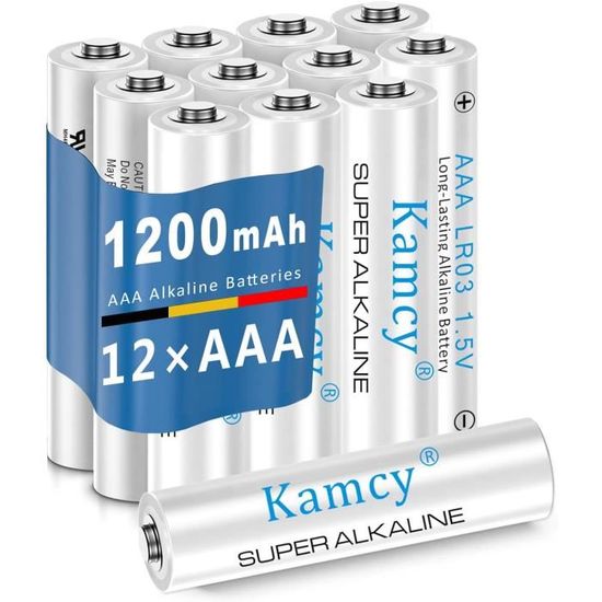 Piles Alcalines Micro Aaa 1,5 V Lr03 \U2013 Piles Aaa Pour Jouet ...