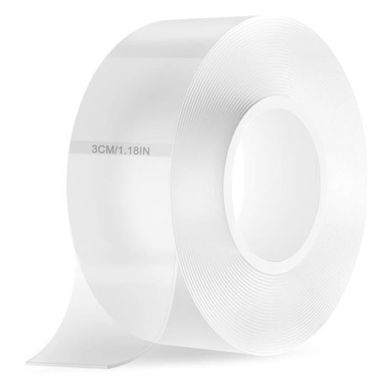 Ruban Adhésif Double Face Extra Fort Transparent (300 X 30 X 0,2 Cm ...
