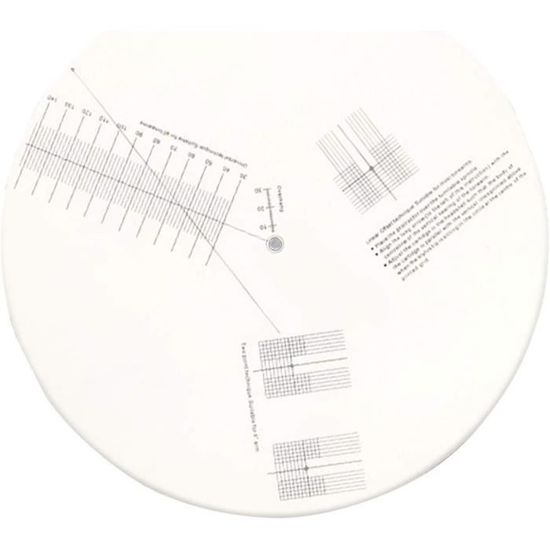 Rapporteur d'angle pour micro, tourne-disque, gabarit de surplomb pour ...