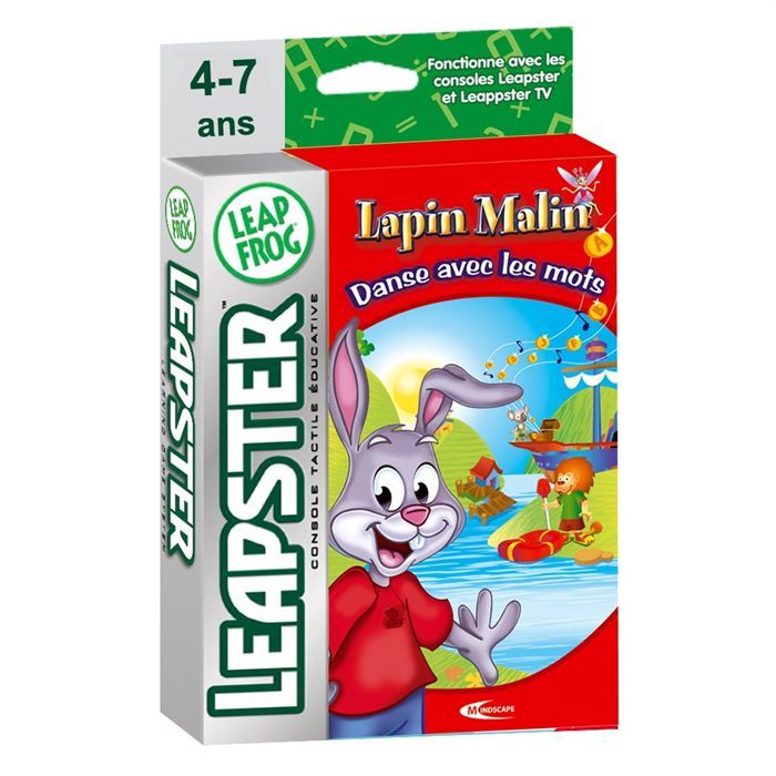 Leapfrog Leapster Lapin Malin "Danse avec les mots - Cdiscount Jeux ...