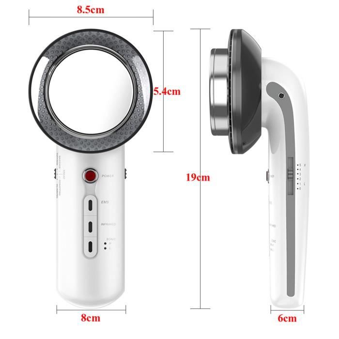 Atyhao 3-en-1 ultrasons cavitation EMS corps facial amincissant masseur ...