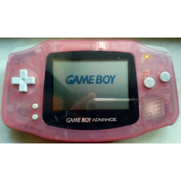 Nintendo Game Boy Advance Console - Rose - Cdiscount Jeux vidéo