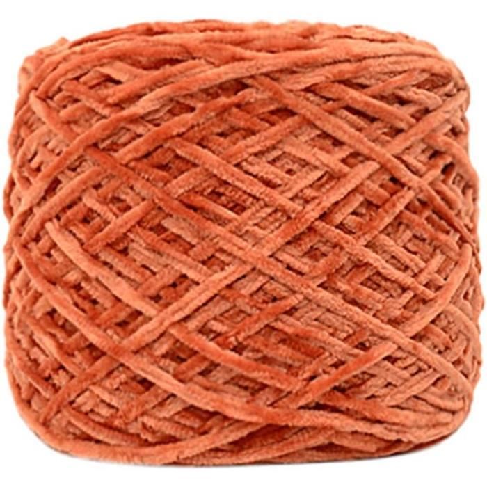 Fil À Crochet Et À Tricoter-Velours Chenille-Laine Moelleuse-Laine De ...