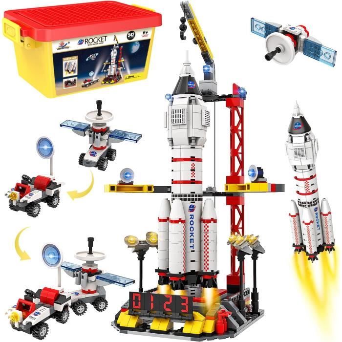 City Fusée Spatiale Jouet, Blocs De Construction Set Pour 6 7 8 9 10 11 ...