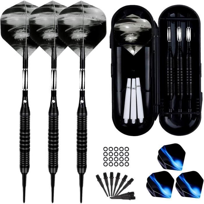Flechette Pointe Plastique Pro 18g, Set de Flechettes à Pointe Souple ...
