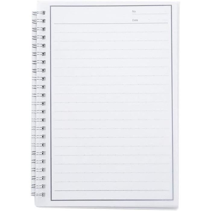 Carnets de notes vierges en papier doublé plat 360 Soft Feel Notebook ...