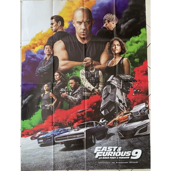 Fast & Furious 9 - 2021 - Vin Diesel and Cast - 116x158cm - - POSTER ...