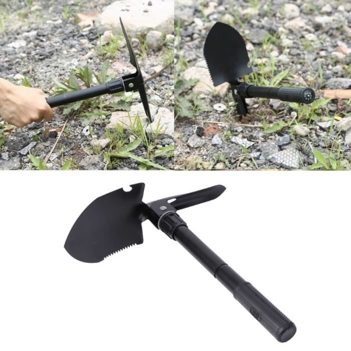Pelle,Pelle pliante militaire polyvalente, 1 pièce, outils de survie ...