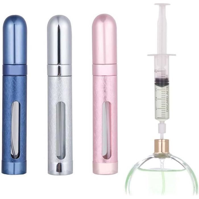 3Pcs 12Ml Petit Flacon Pulvérisateur, 1Pc 5Ml Distributeur, Flacon Pulvérisateur De Parfum ...