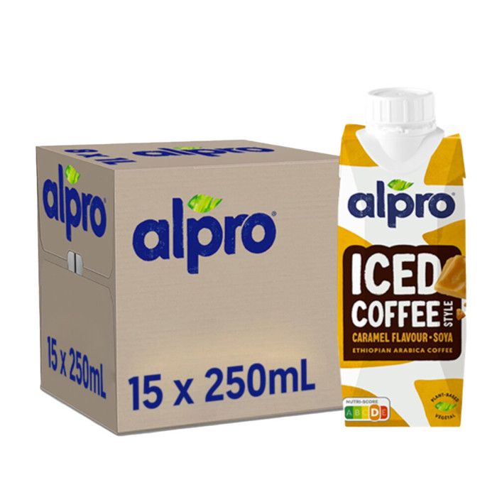 Boissons protéinées Danone - Iced Coffee Style - Café Caramel Pack de ...