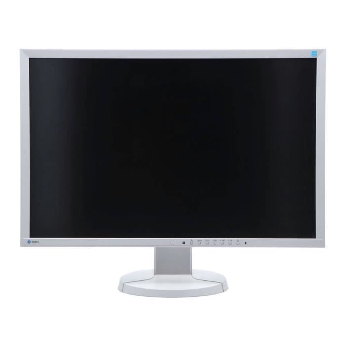 EIZO FlexScan Écran EV2436W blanc 24" IPS 1920x1200 LED DisplayPort ...
