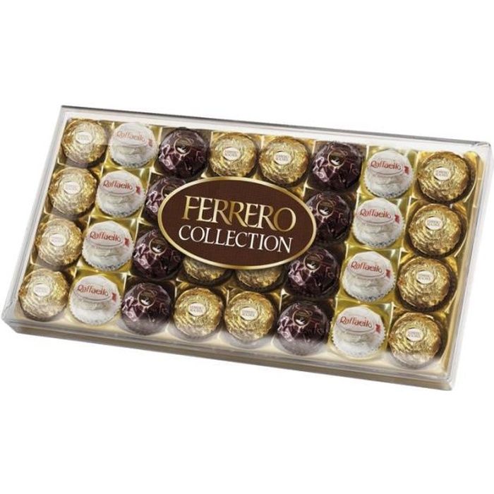 Ferrero Collection Assortiment chocolats 32 pièces 359g - Cdiscount Au ...