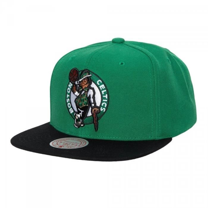 Casquette NBA Boston Celtics 2 tons Mitchell & Ness - Homme vert ...