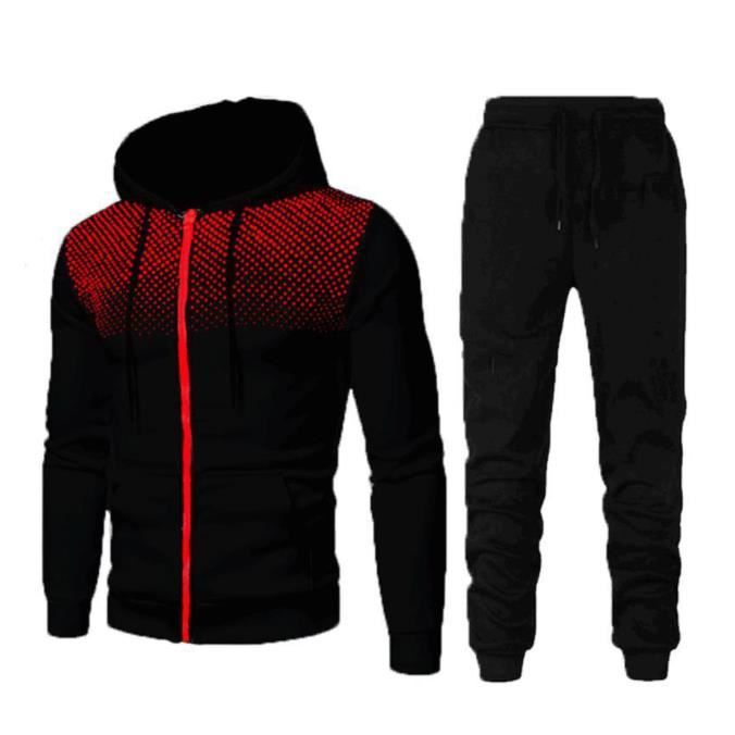 Générique Mode Survêtement Homme Sport, Ensemble Homme Hiver Chic Pois ...