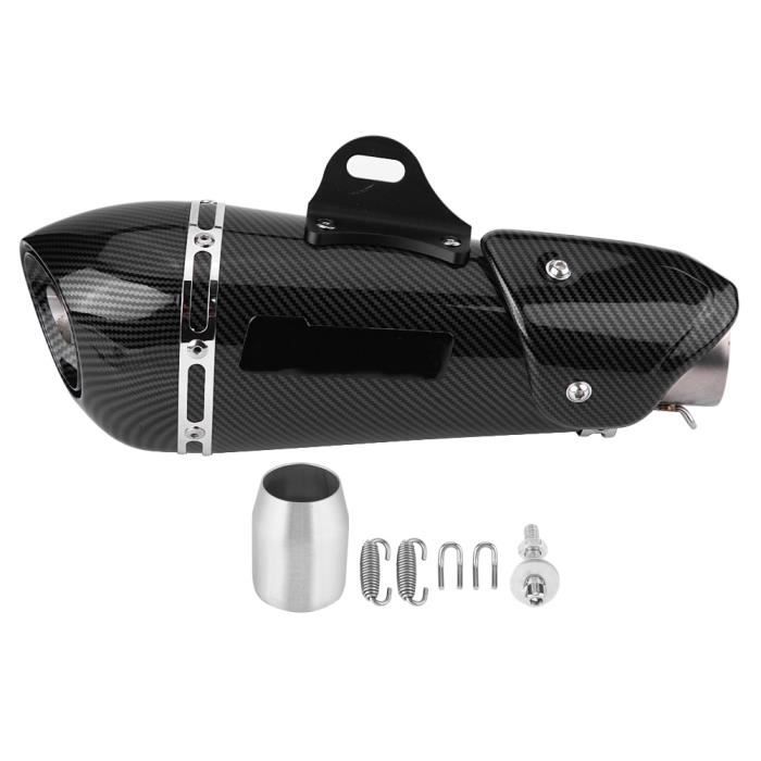 Qiilu Tuyau d'échappement Qiilu Motorcycle Exhaust Muffler, Universal ...