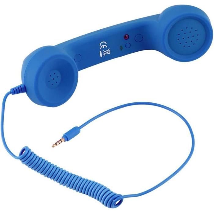 Combiné Téléphonique Rétro Vintage, Téléphone Portable Rétro Classique ...