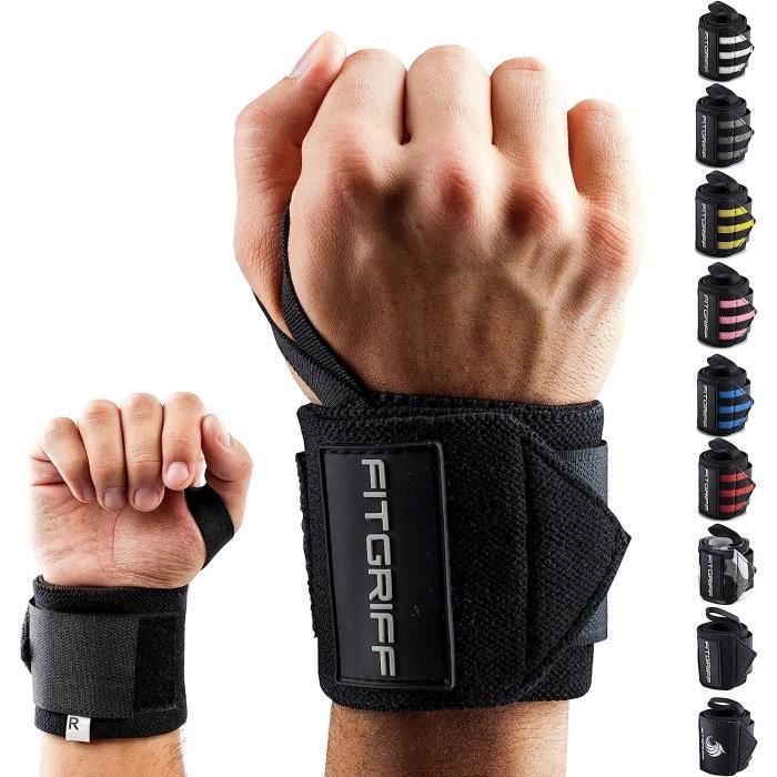 ® Bande Poignet Musculation - Protège Poignet, Poignet De Force ...