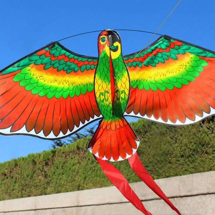 VINGVO Cerf-volant Cerfs-volants animaux perroquets, cerfs-volants ...