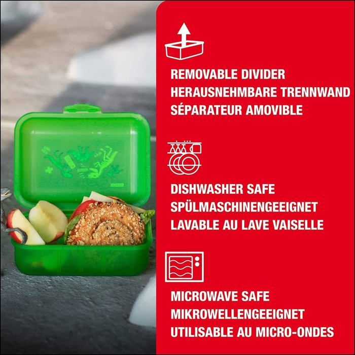 Viva Lunch Box 1L Poids Plume Lavable Au Lave-Vaisselle sans BPA Idéal ...