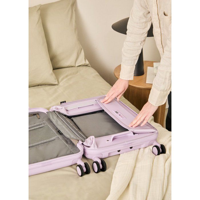 Valise cabine rigide pliable - Create - Polycarbonate - Serrure TSA ...