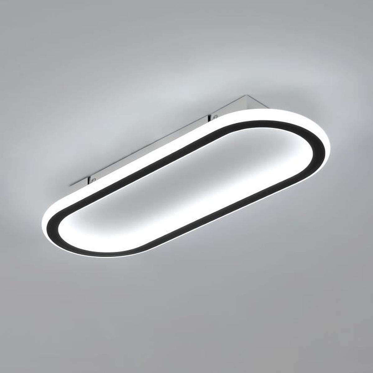 Plafonnier Cuisine LED, Plafonnier Moderne 33 W Blanc Froid 6500 K ...