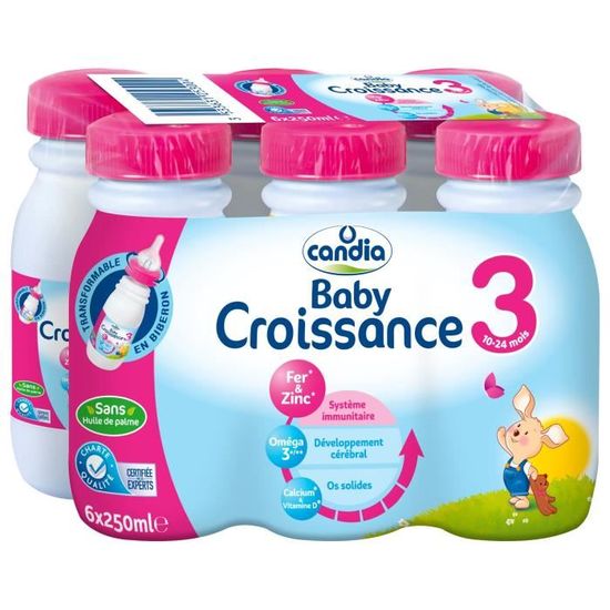 CANDIA Baby croissance 3e âge 6x25cl - Achat / Vente lait de croissance ...
