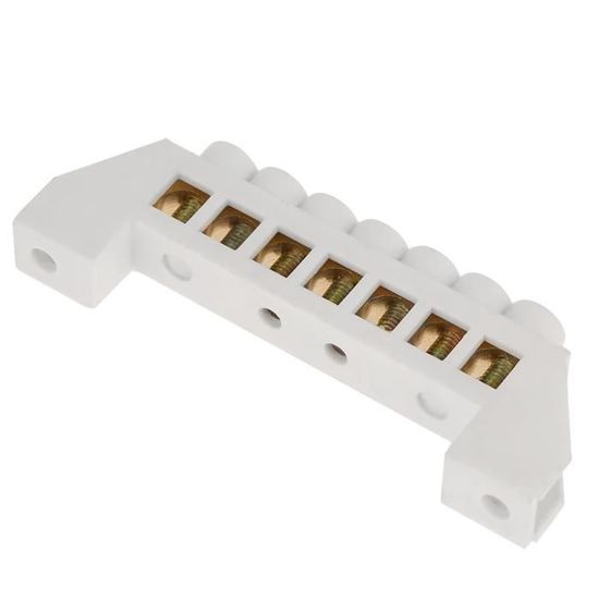 EJ.life borne en laiton 10pcs 7-Hole Bridge Design Distribution ...