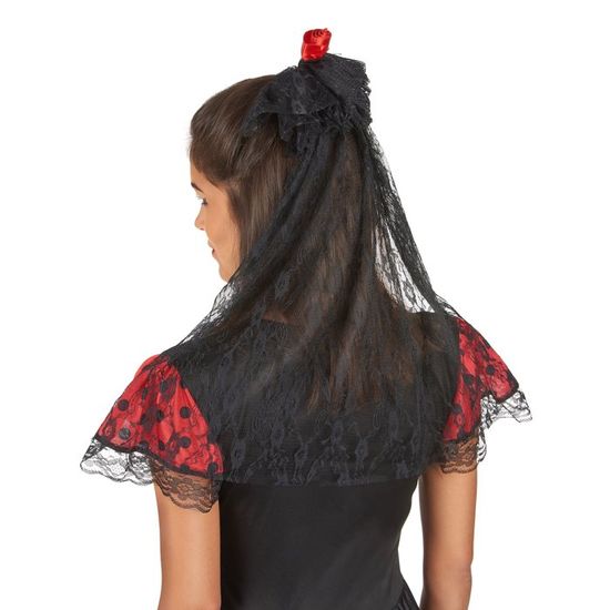 Barrette pour cheveux avec voile noir - Cdiscount Au quotidien