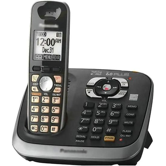 Téléphone Fixe Téléphone sans Fil, téléphone Portable de Bureau ...