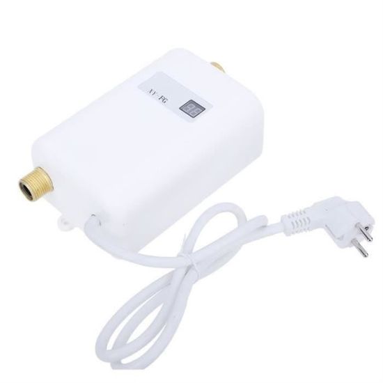 Fydun chauffe-eau sans réservoir 3800W Chauffe-eau instantané électrique sans réservoir Salle de ...