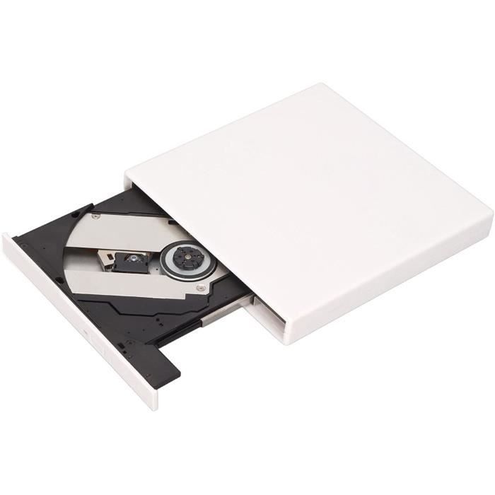 Lecteur de DVD ExterneLecteur Optique USB Slim DVD CD-RWGraveur de ...