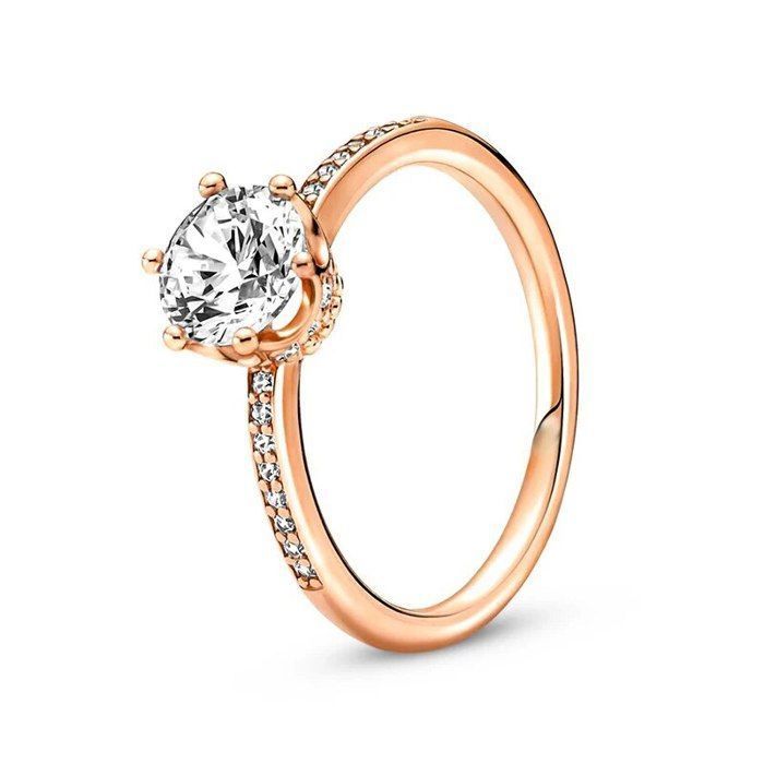 Bagues en argent plaqué coeur pour femmes,bijoux européens,fleur,nœud ...