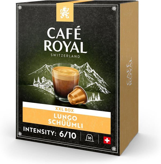 Café Royal Lungo Schüümli Lot De 36 Pour Machine À Café Nespresso–6/10 ...
