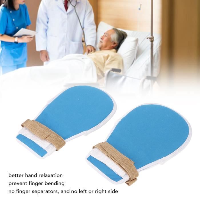 Gants de contention pour la démence - ATYHAO - QUT 1 QUTre - Blanc ...