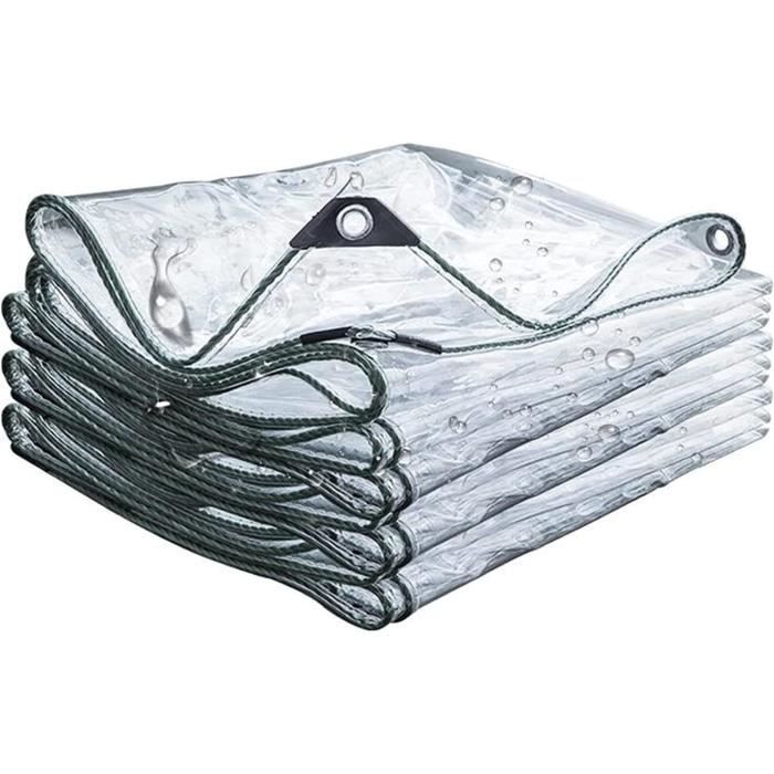 Bâches Transparentes 1X2M, Bâche De Protection Imperméable, Bâche ...