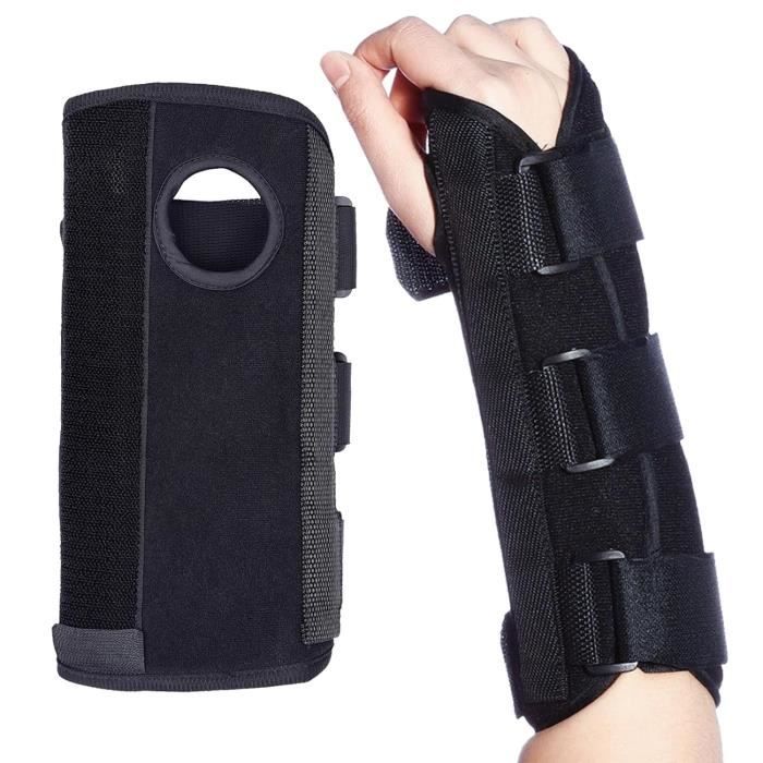 Attelle De Poignet Avec Attelle En Métal, Respirante, Réglable, Pour ...