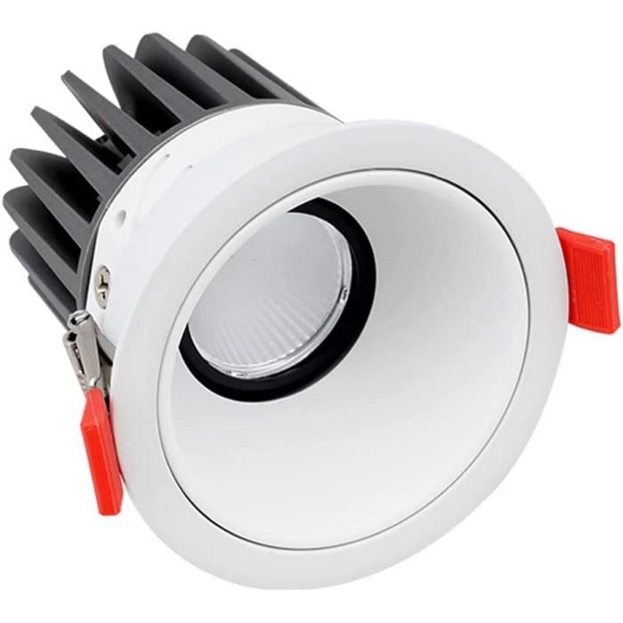 LED Encastré Downlight Déflecteur Garniture Ronde en Alliage D ...