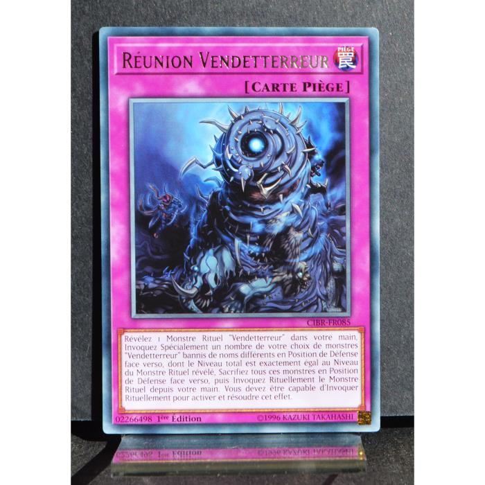 Carte YU-GI-OH CIBR-FR085 Réunion Vendetterreur (Vendread Reunion ...