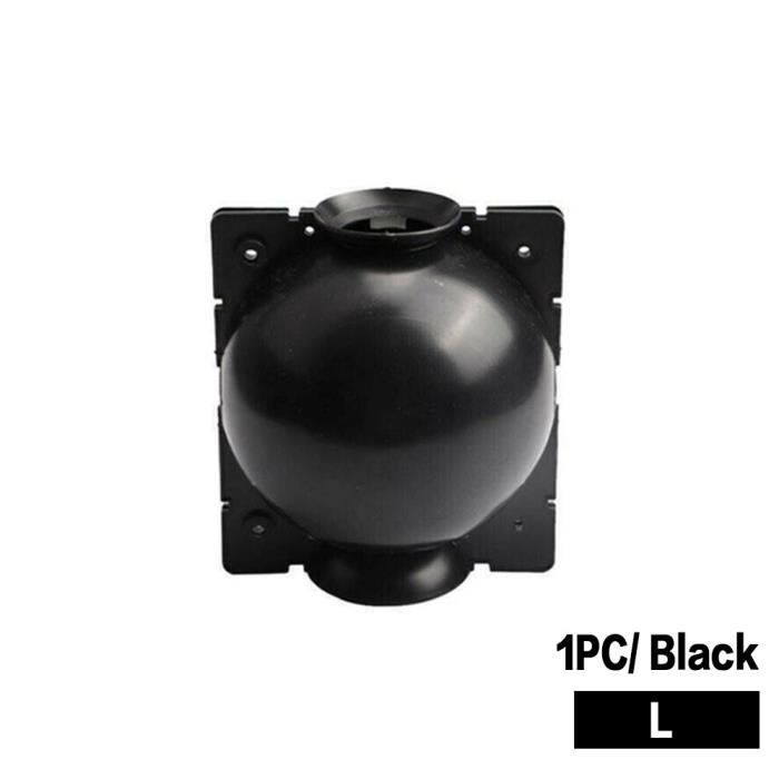 Jardinière - Bac à fleur - Boule d'enracinement de plantes - Black L ...
