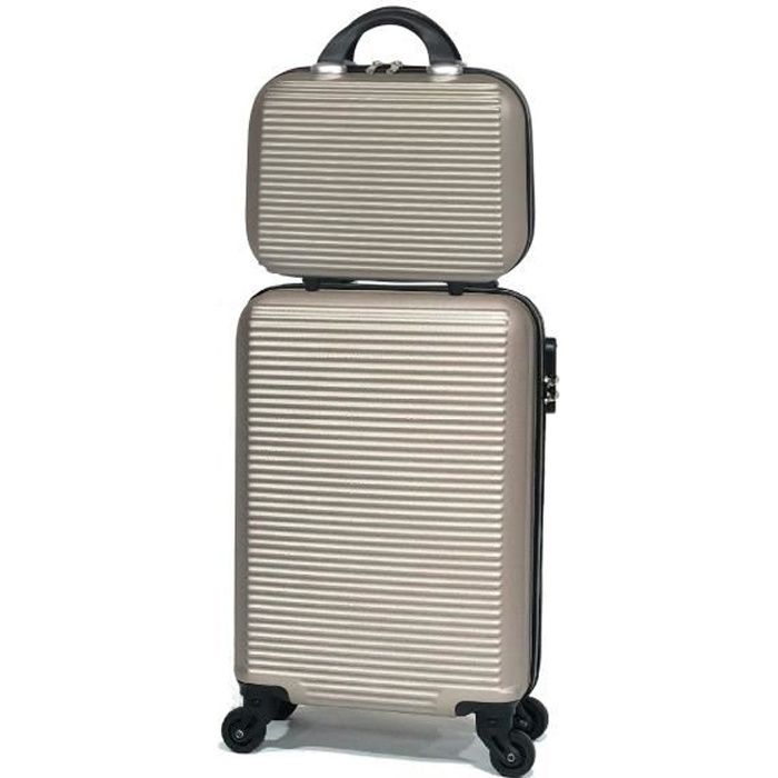 CELIMS FRANCE - Valise Cabine avec Roues Amovibles et Vanity Week-End ...