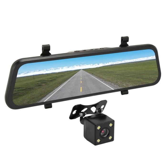 AUN Caméra de tableau de bord de rétroviseur Caméra de Recul avec ...