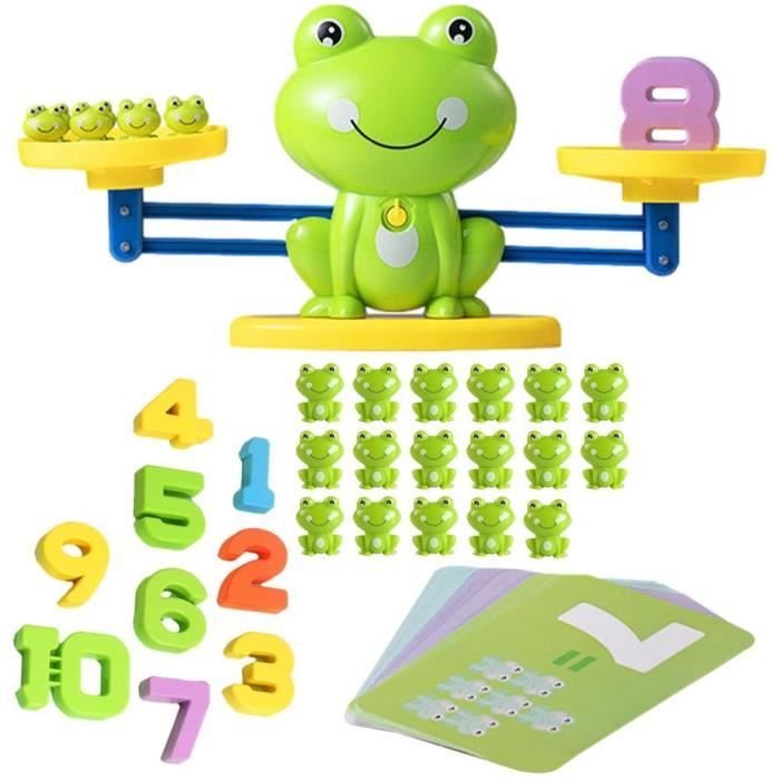 Grenouille Compter Jouets Grenouille Équilibre Jeu Mathématique Jouets ...