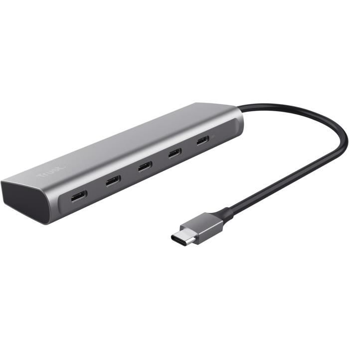 Halyx 5 Ports Hub Usb C, 4X Usb-C Et Port D'Alimentation Pd Usb-C 100 W ...