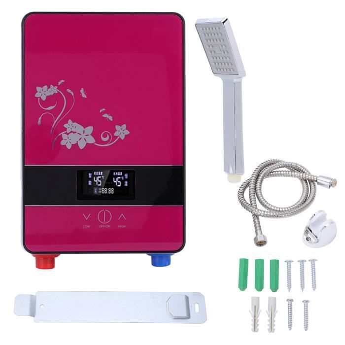 Fdit chauffe-eau sans réservoir Chauffe-eau électrique instantané sans réservoir 220V 6500W pour ...