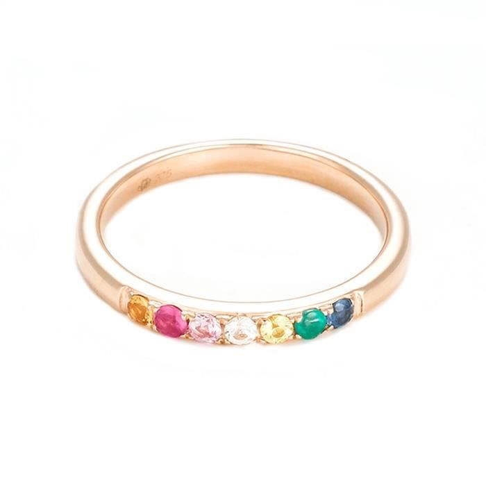 Bague "Color Line" Or et Diamants Or rose - Achat / Vente bague ...