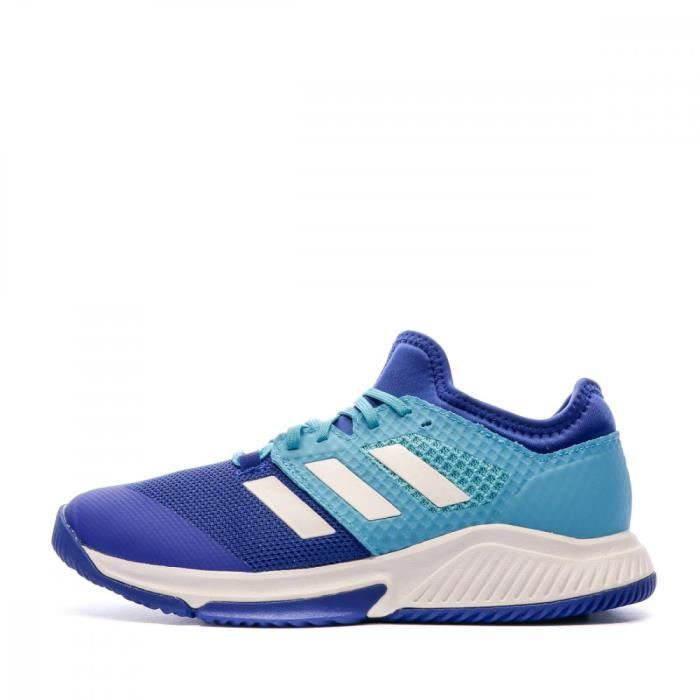 Chaussures De Tennis Bleues Homme Adidas Court Team Bounce M Bleu ...