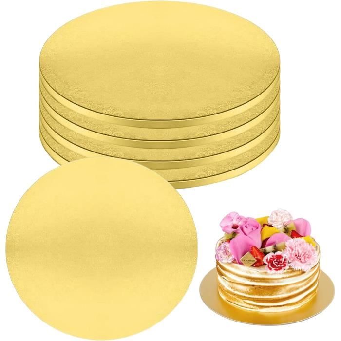 Lot de 5 Support Gateau Rond Ø 30 cm Disque Gateau Réutilisable Cake ...
