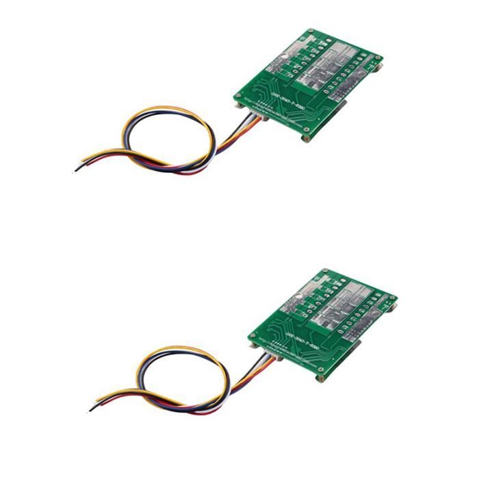 2 PièCes 4S 12V 800A BMS LiFePo4 Carte de Protection de Batterie au ...