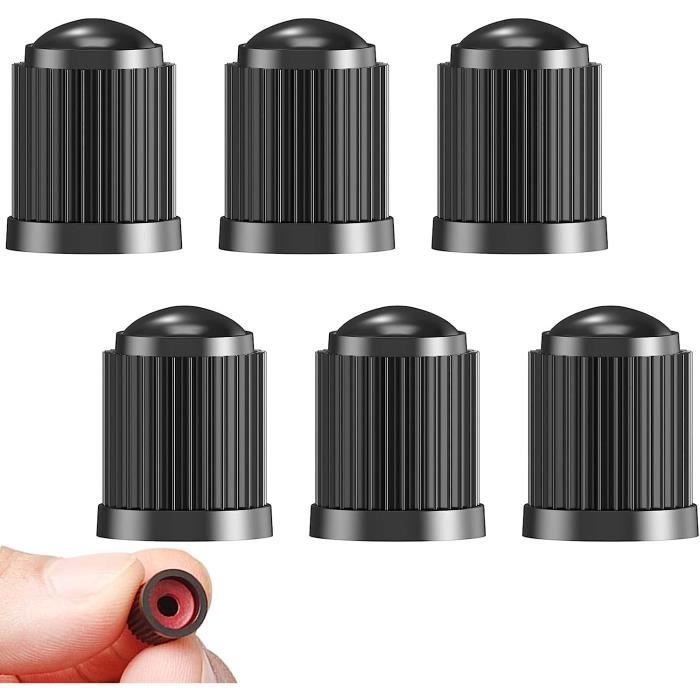 6 Pieces Bouchon Valve Pneu Voiture,Bouchon Valve Velo,Bouchon de Valve ...